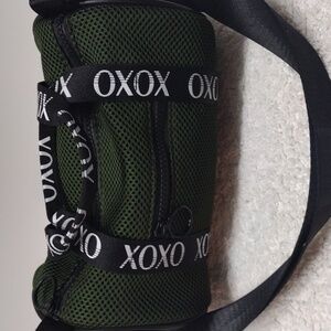XOXO | Bags | Xoxo Green Mesh Barrel Bag | Poshmark
